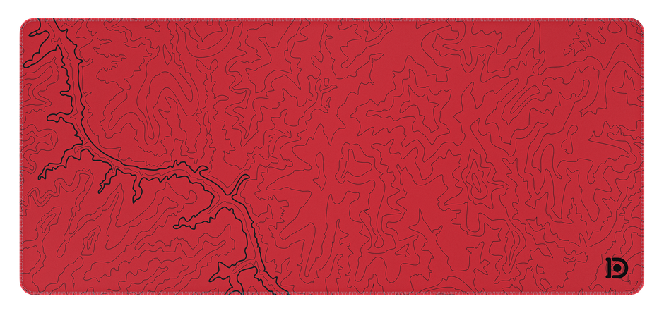 Get Top Notch Topograph Canyon Deskpads | Deskr